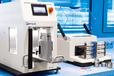 Retsch introduced new pellet press | World Cement